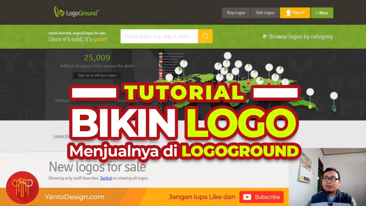 Membuat Logo dan Menjualnya di Logoground – yantodesign